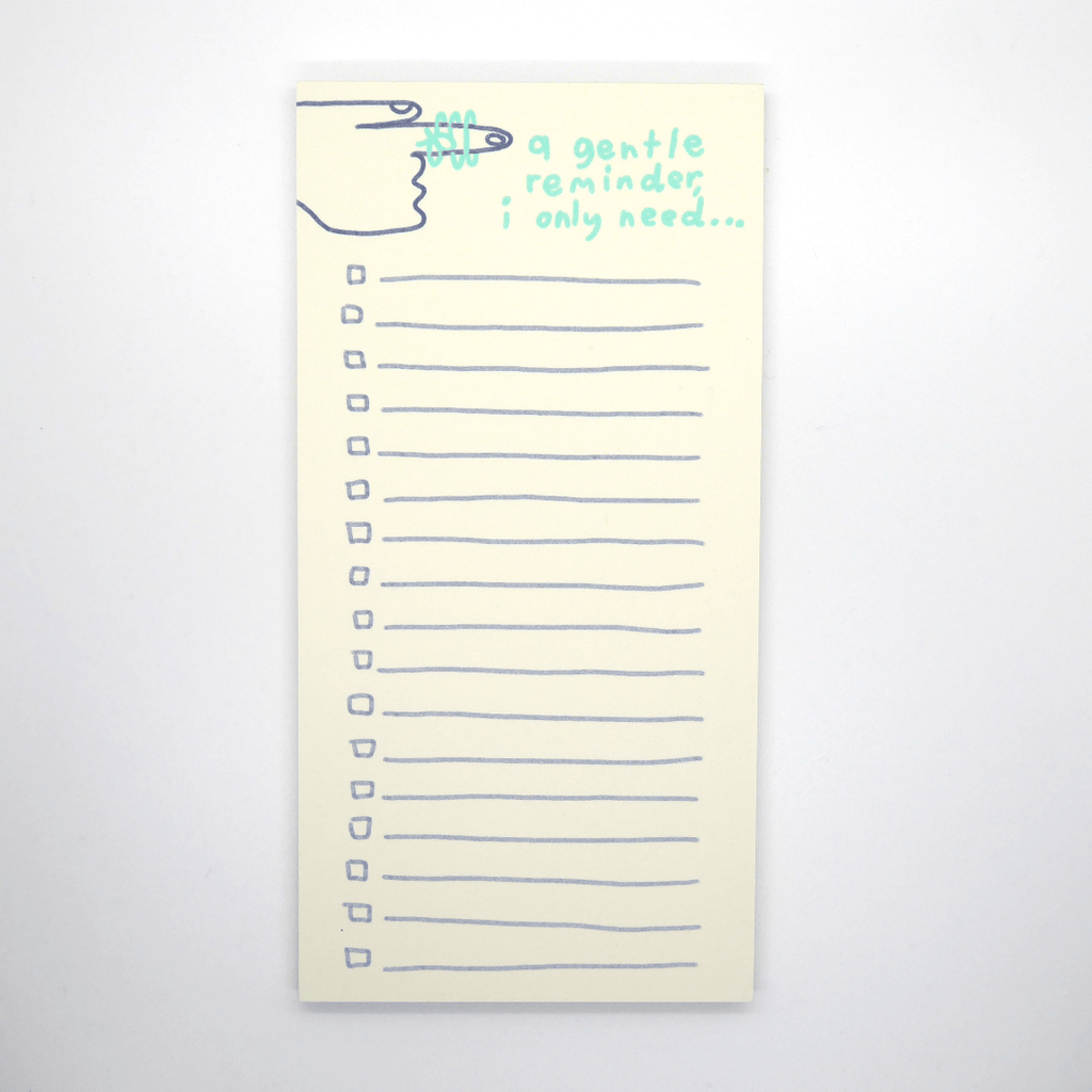 People I've Loved Notepad - Gentle Reminder – Leaves Stationery Store
